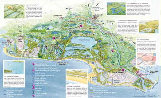 Une carte touristique à télécharger - Parc naturel régional de Camargue